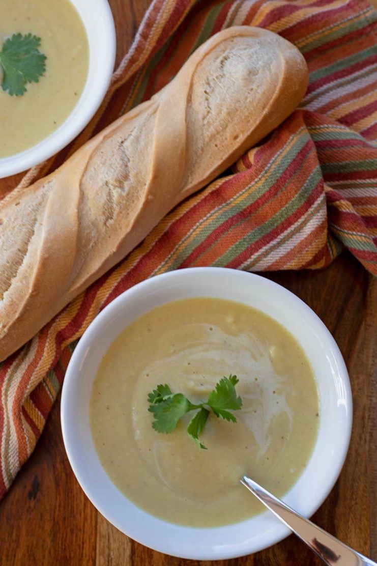 Creamy Turnip Soup - The Mountain Kitchen