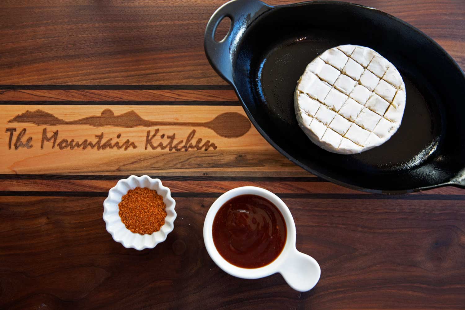 BBQ Grilled Brie - The Mountain Kitchen