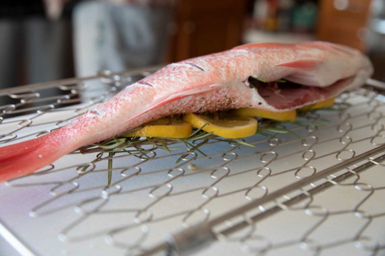 Grilled Whole Red Snapper - The Mountain Kitchen