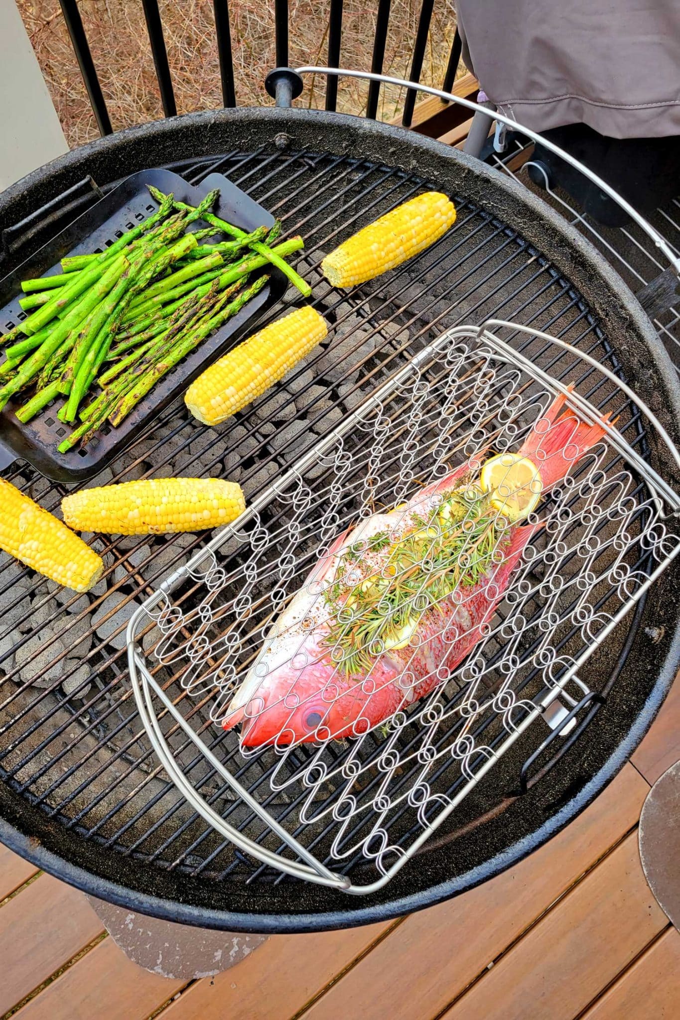Grilled Whole Red Snapper - The Mountain Kitchen