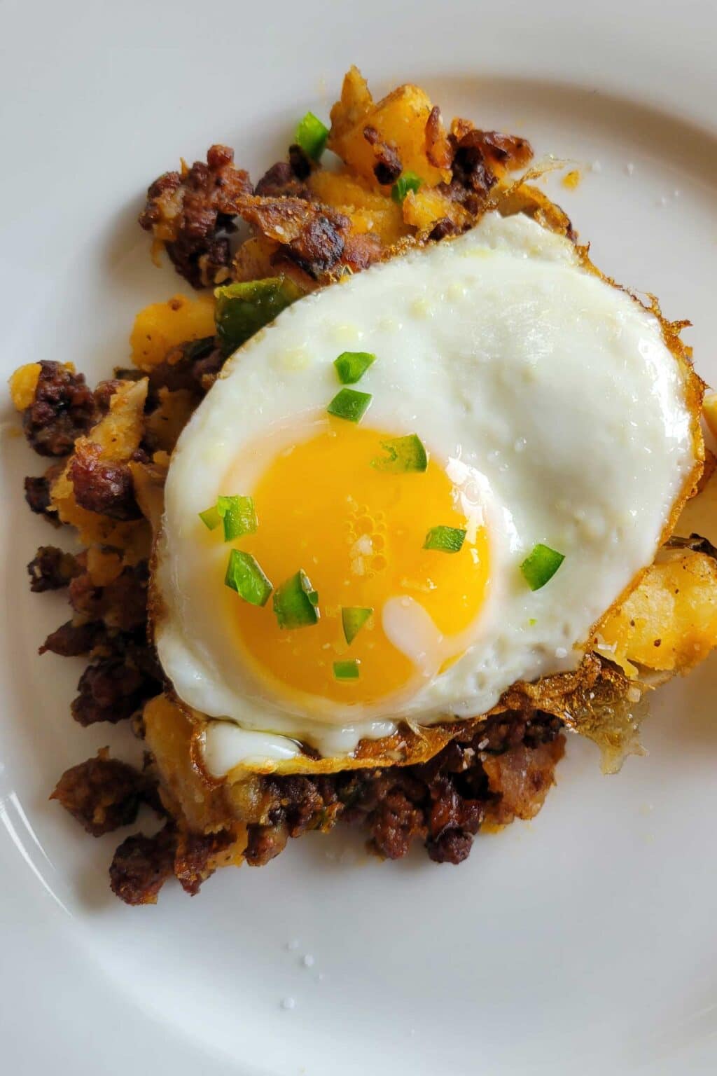 Chorizo Breakfast Hash - The Mountain Kitchen