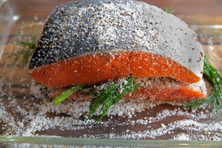 Step By Step Guide To Making Salmon Gravlax - The Mountain Kitchen