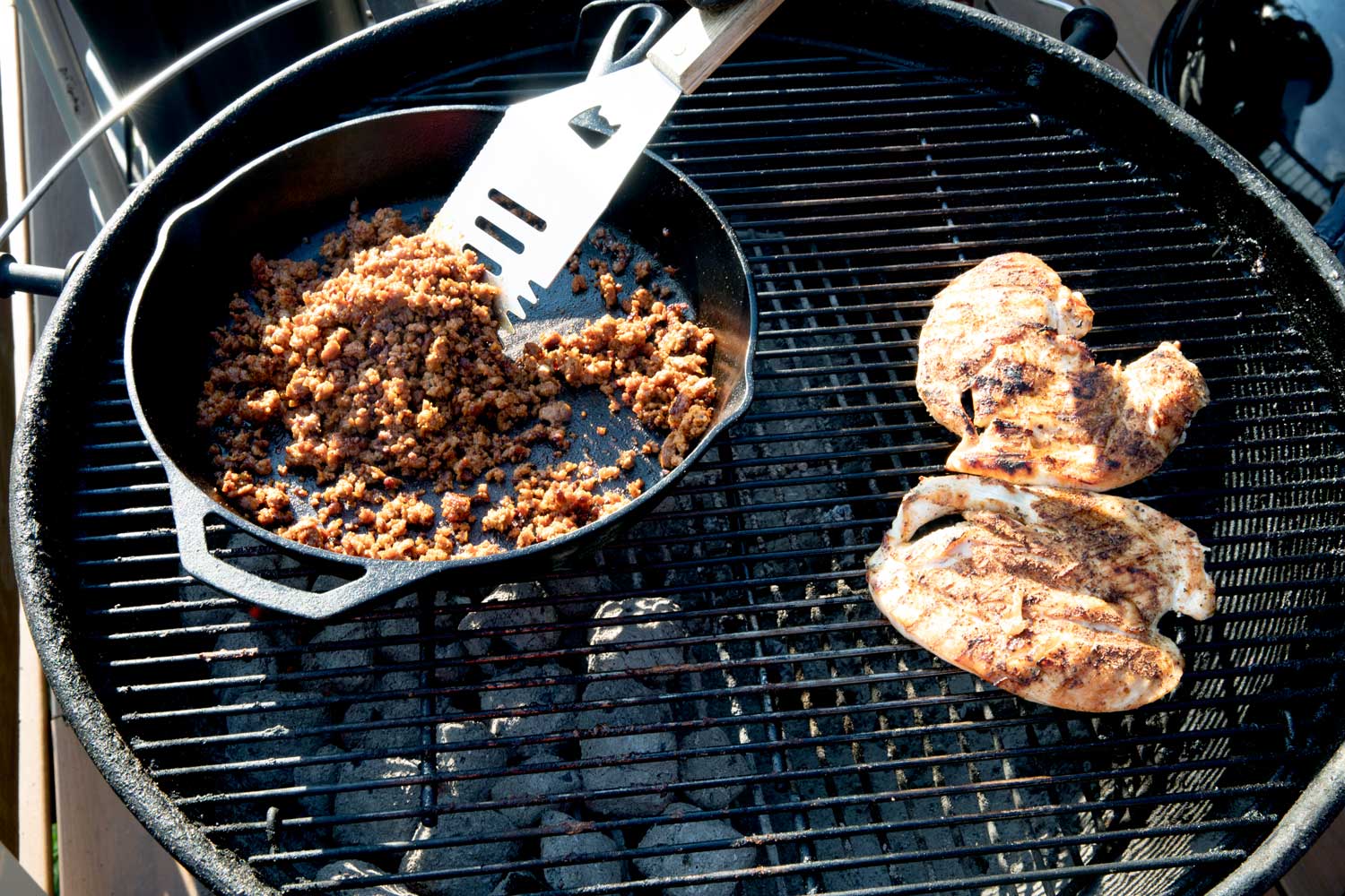 Chori Pollo Asado (Grilled Chorizo Chicken) - The Mountain Kitchen