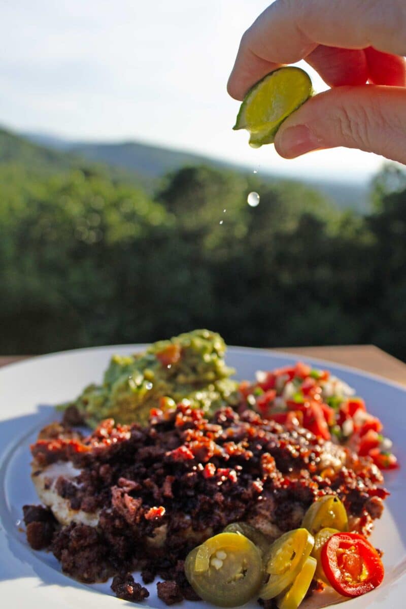 Chori Pollo Asado (Grilled Chorizo Chicken) - The Mountain Kitchen